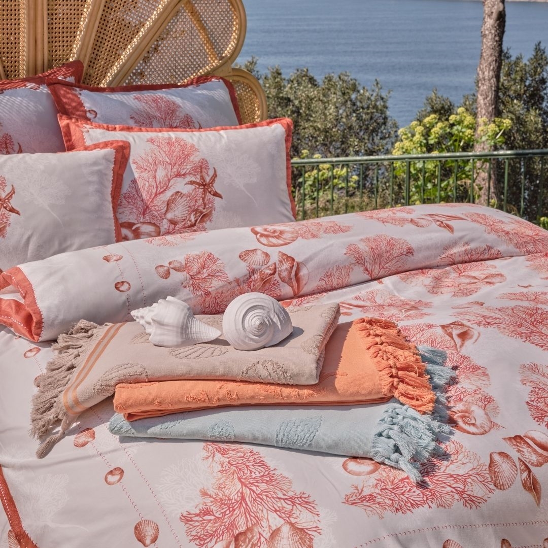 Linens Aqua Plaj Havlusu 90X170 cm Mavi | Linens.com.tr